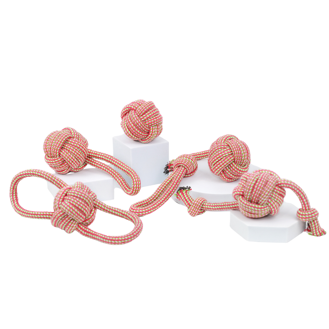 Monli Handmade Eco-Friendly Dog Rope Toys